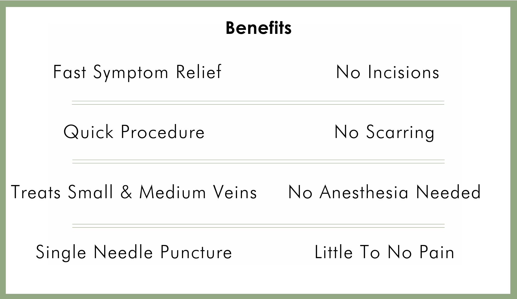 Vein Treatment Franklin, TN | Sclerotherapy Franklin, TN
